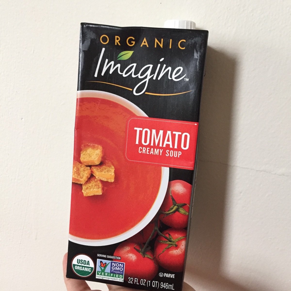 Tomato Creamy Soup from Imagine Foods - Vegan Product Reviews & Ratings ...