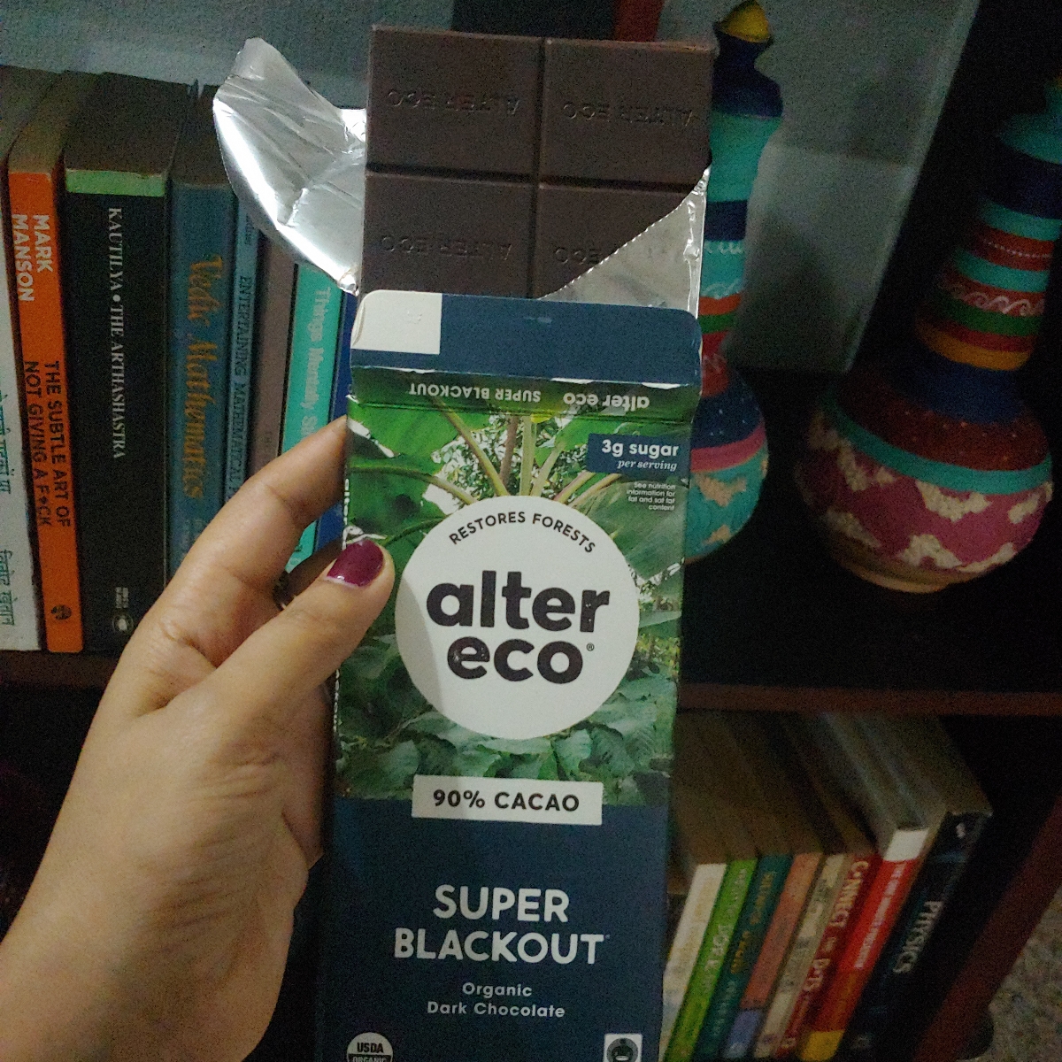 Super Blackout from Alter Eco - Vegan Product Reviews & Ratings | abillion