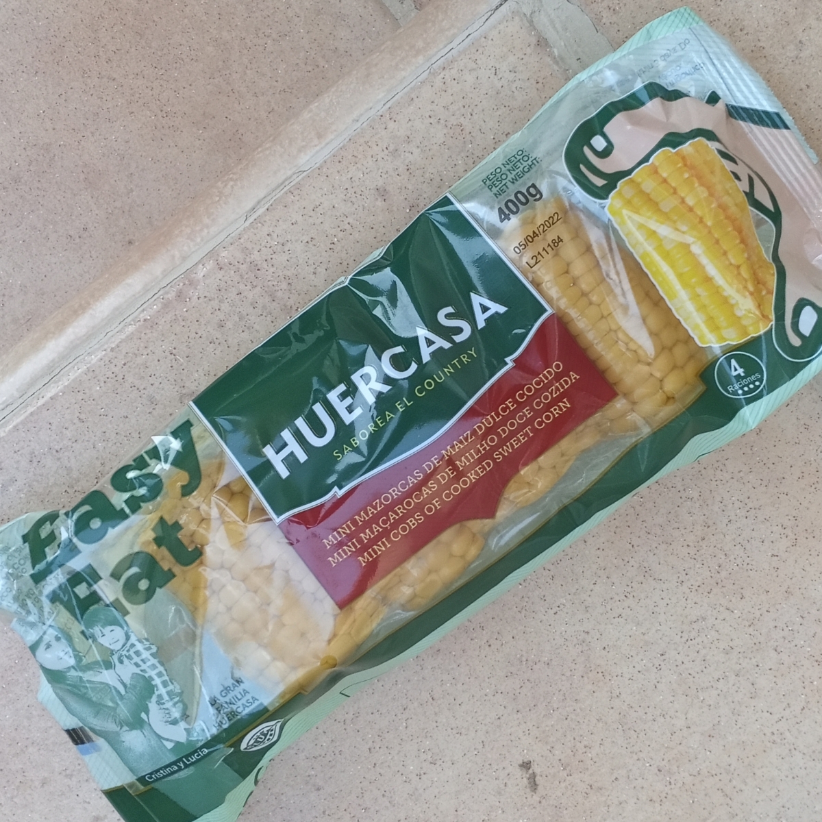 Mini mazorcas de maíz dulce cocido from Huercasa - Vegan Product ...