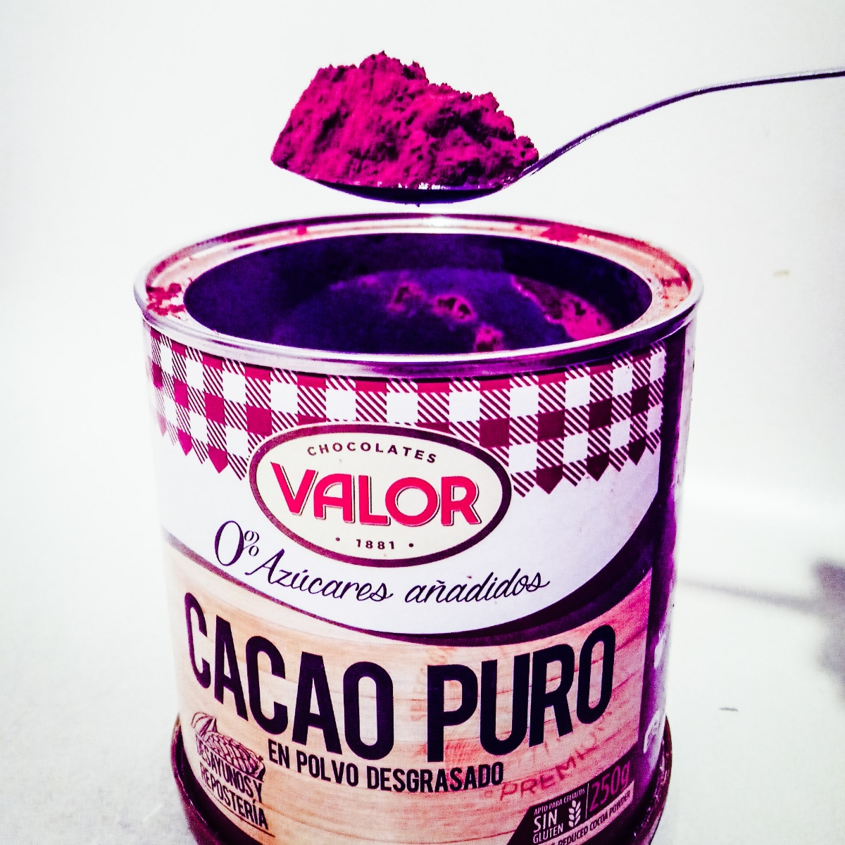 Cacao Puro En Polvo 0% Azúcares from Valor - Vegan Product Reviews ...