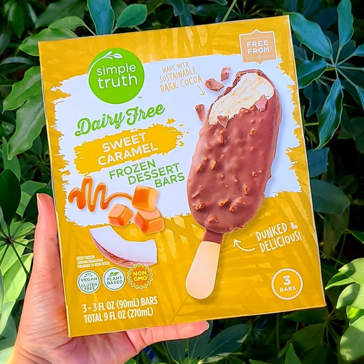 Simple Truth Dairy Free Sweet Caramel Frozen Dessert Bars Review | abillion