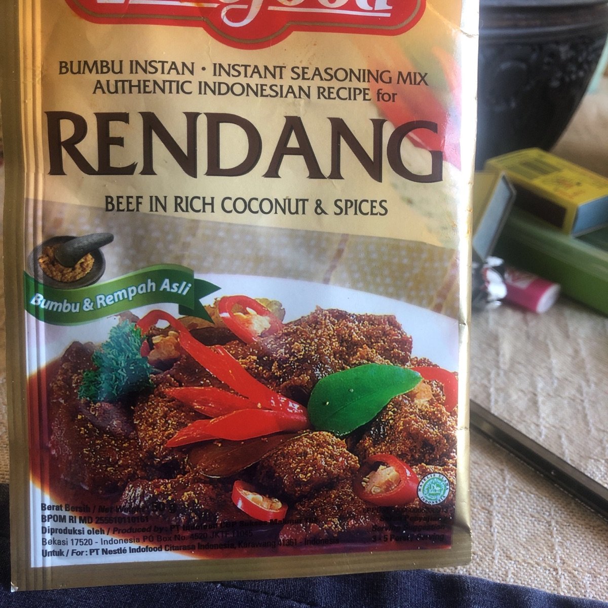 Rendang from Indofood - Vegan Product Reviews & Ratings | abillion