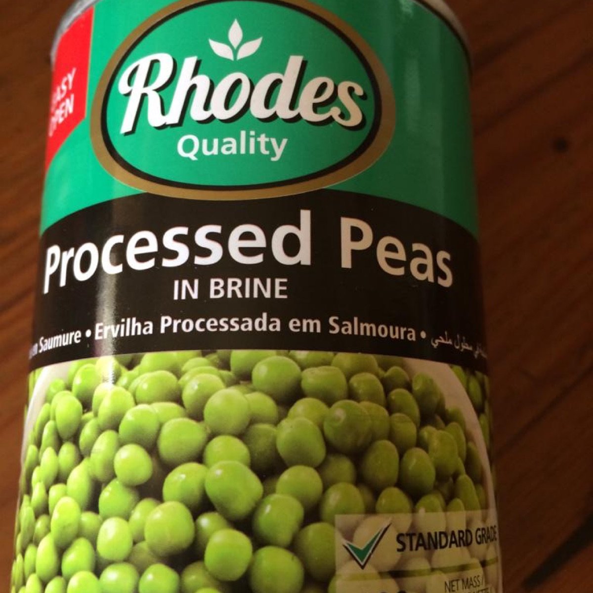 Processed peas in brine from Rhodes - Vegan Product Reviews & Ratings ...