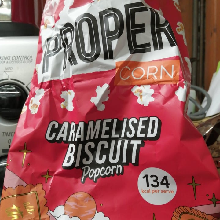 Proper Corn Caramelised Biscuit Popcorn Review | abillion