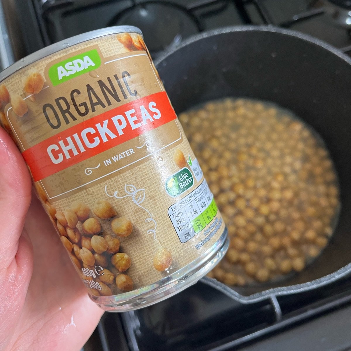 Organic Chickpeas from ASDA - Vegan Product Reviews & Ratings | abillion