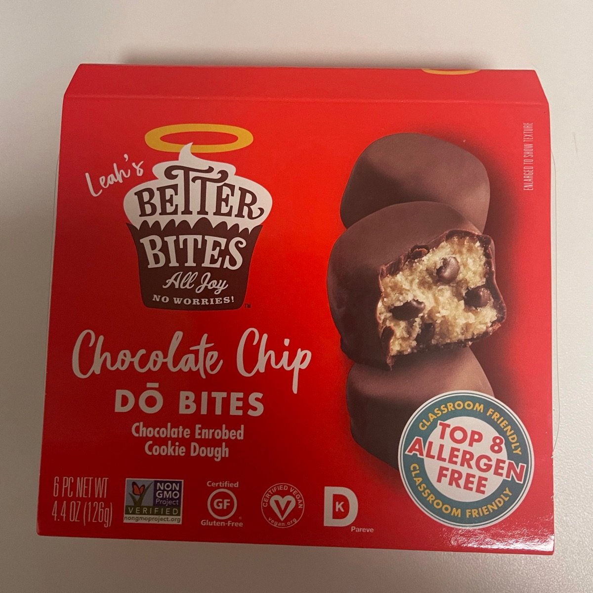 Better Bites Chocolate Chip Do Bites from Leah’s - Vegan Product ...