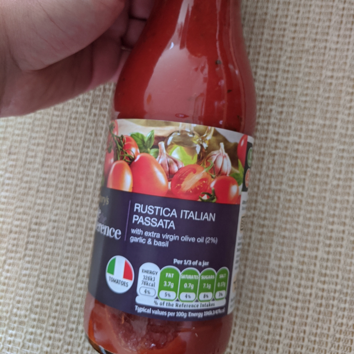 Rustica Italian passata from Sainsbury's - Vegan Product Reviews ...