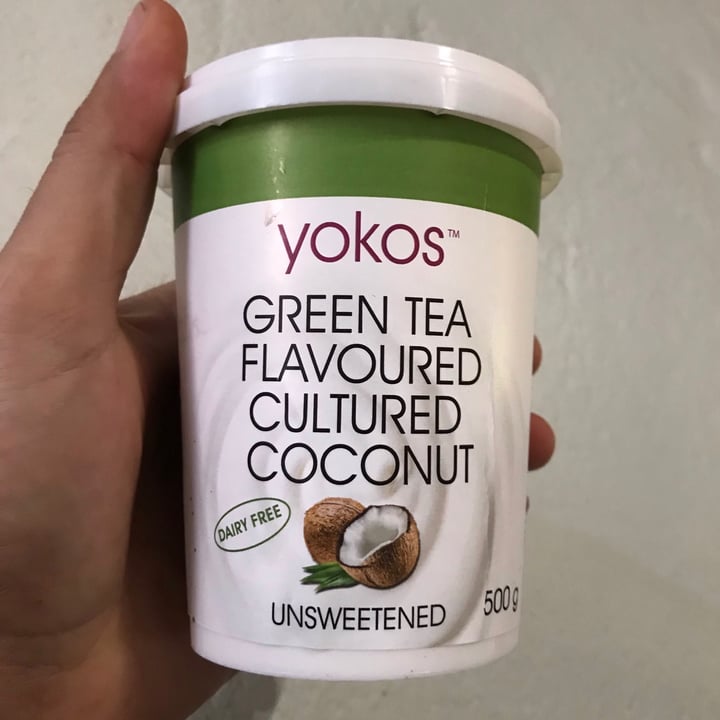 Yokos Green Tea Flavored Cultured Coconut Yoghurt Review | abillion