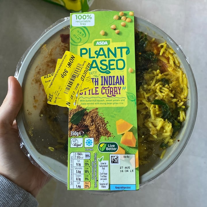 ASDA South Indian style curry Review | abillion