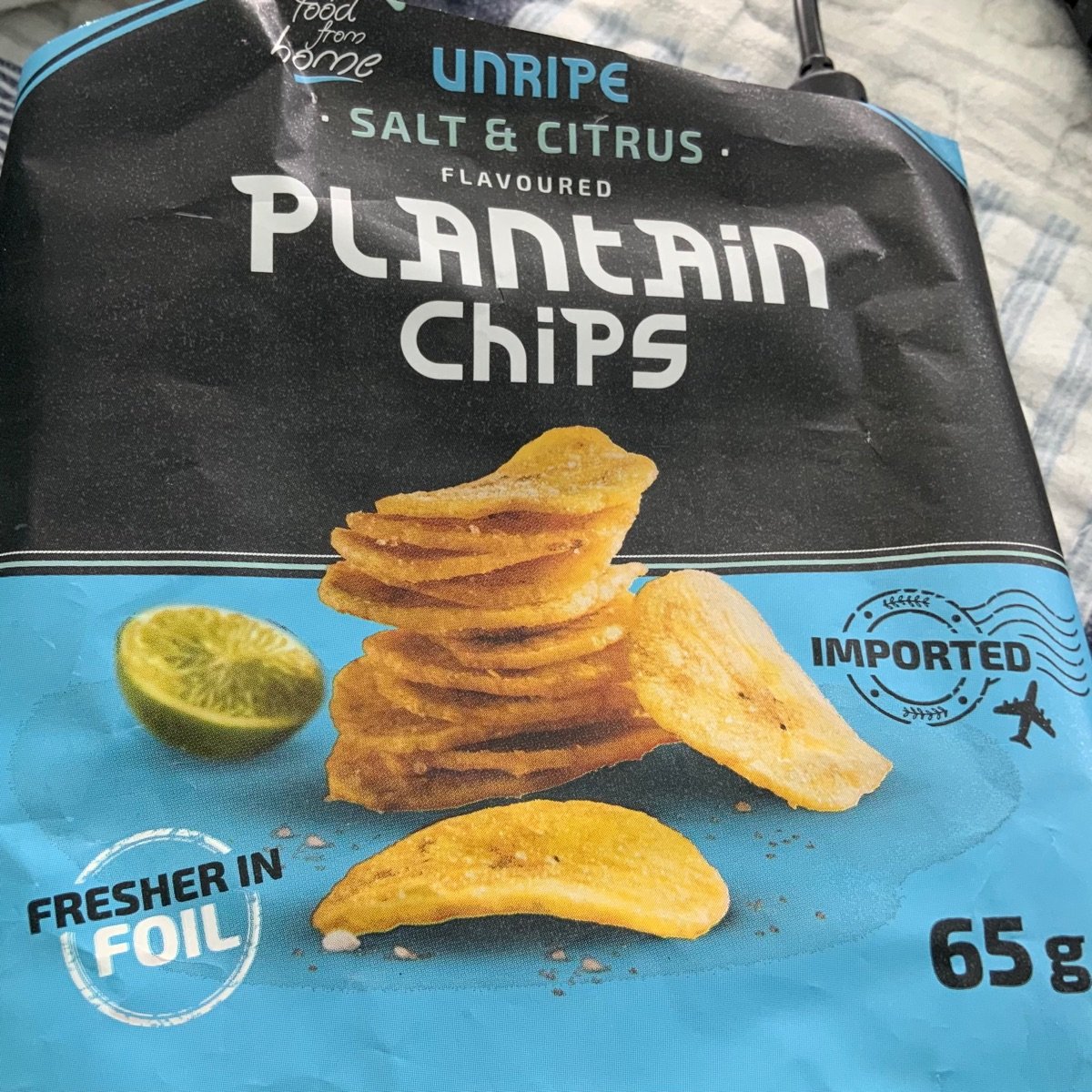 Salt And Citrus Plantain Chips from Food from home Plantin Chips ...