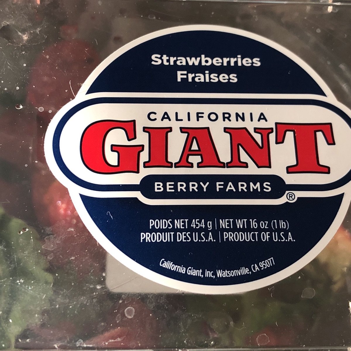 strawberries from California Giant Berry Farms - Vegan Product Reviews ...