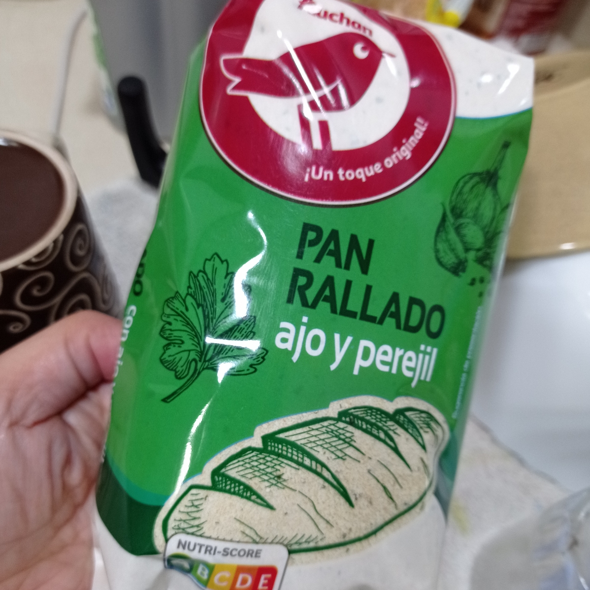 Pan rallado ajo y perejil from Auchan - Vegan Product Reviews & Ratings ...