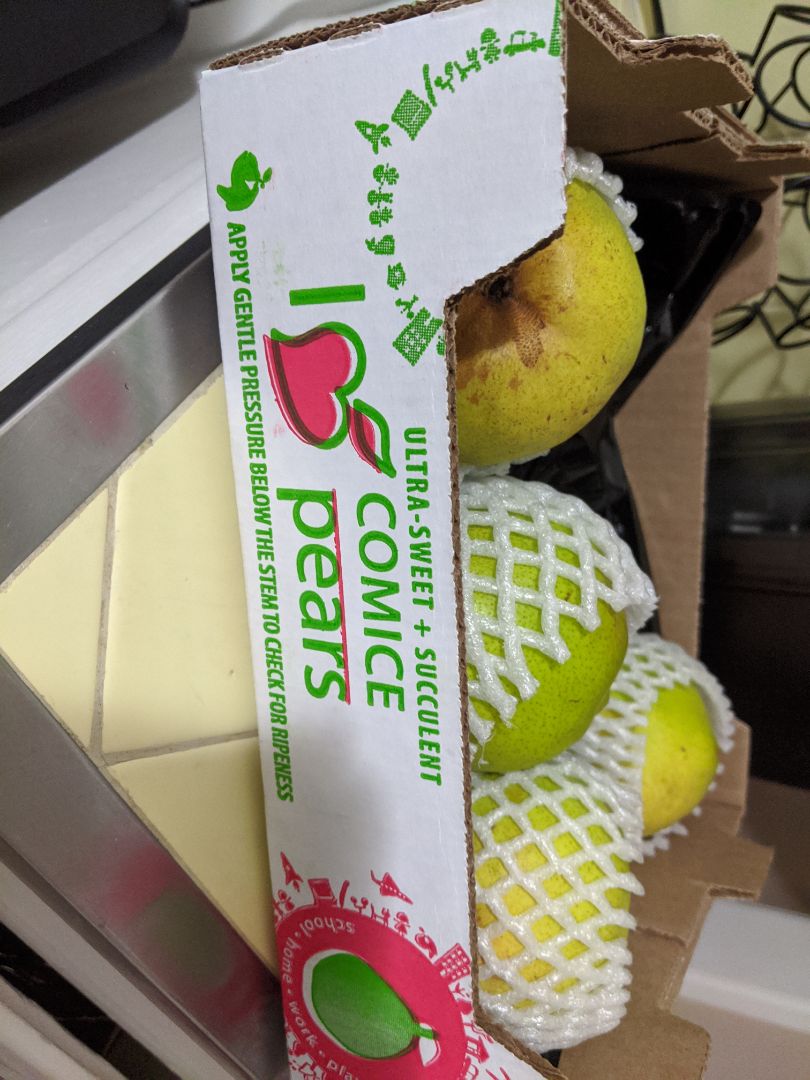 Comice Pears. from Comice pears - Vegan Product Reviews & Ratings ...
