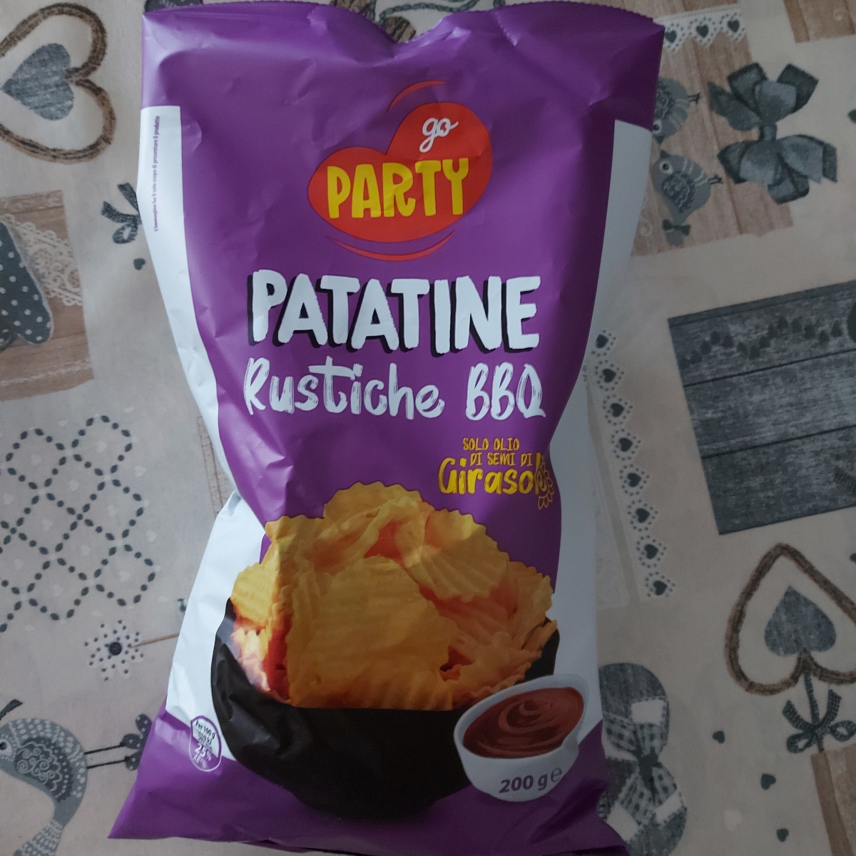 Patatine bbq from Go party - Vegan Product Reviews & Ratings | abillion