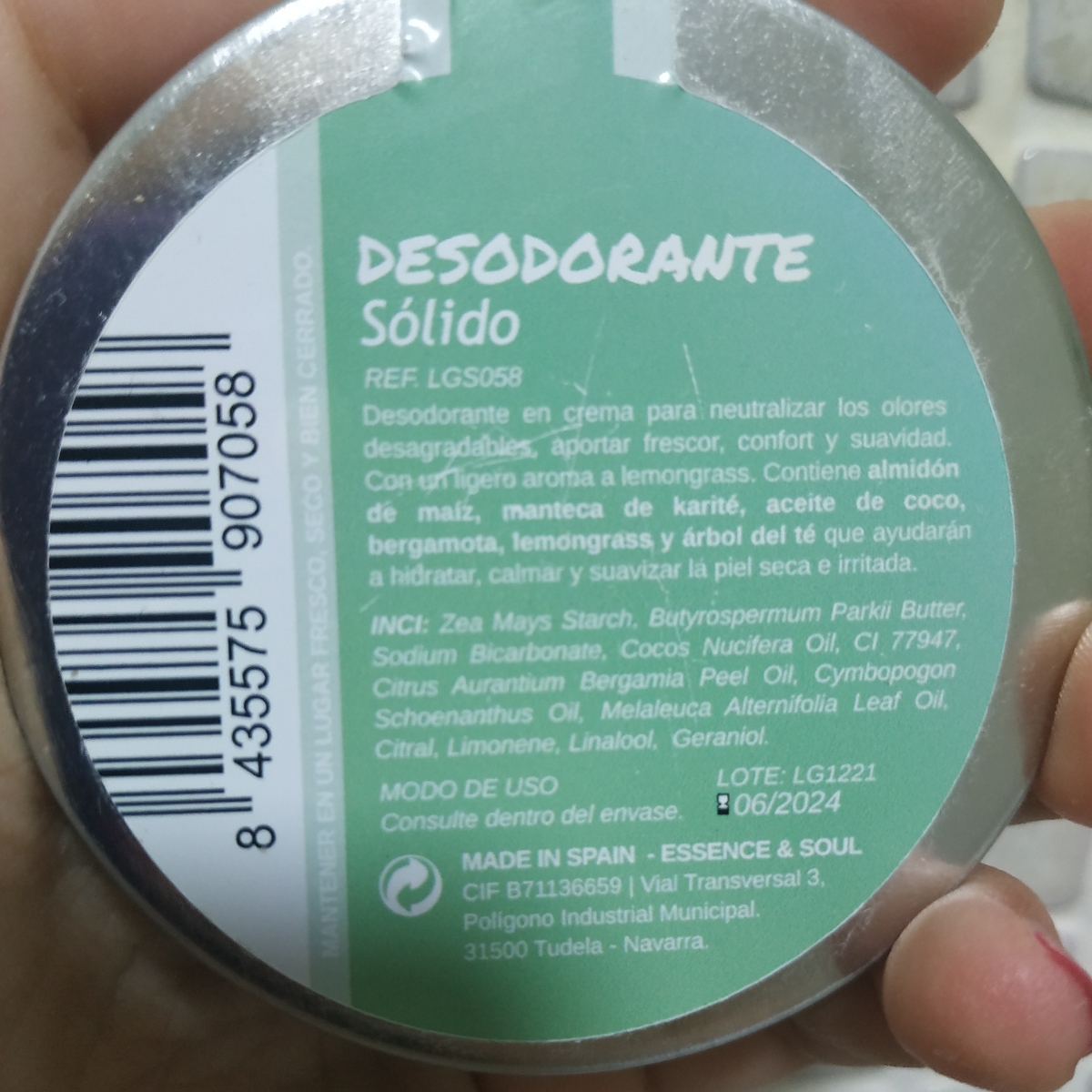 Desodorante solido from Let’s skin - Vegan Product Reviews & Ratings ...