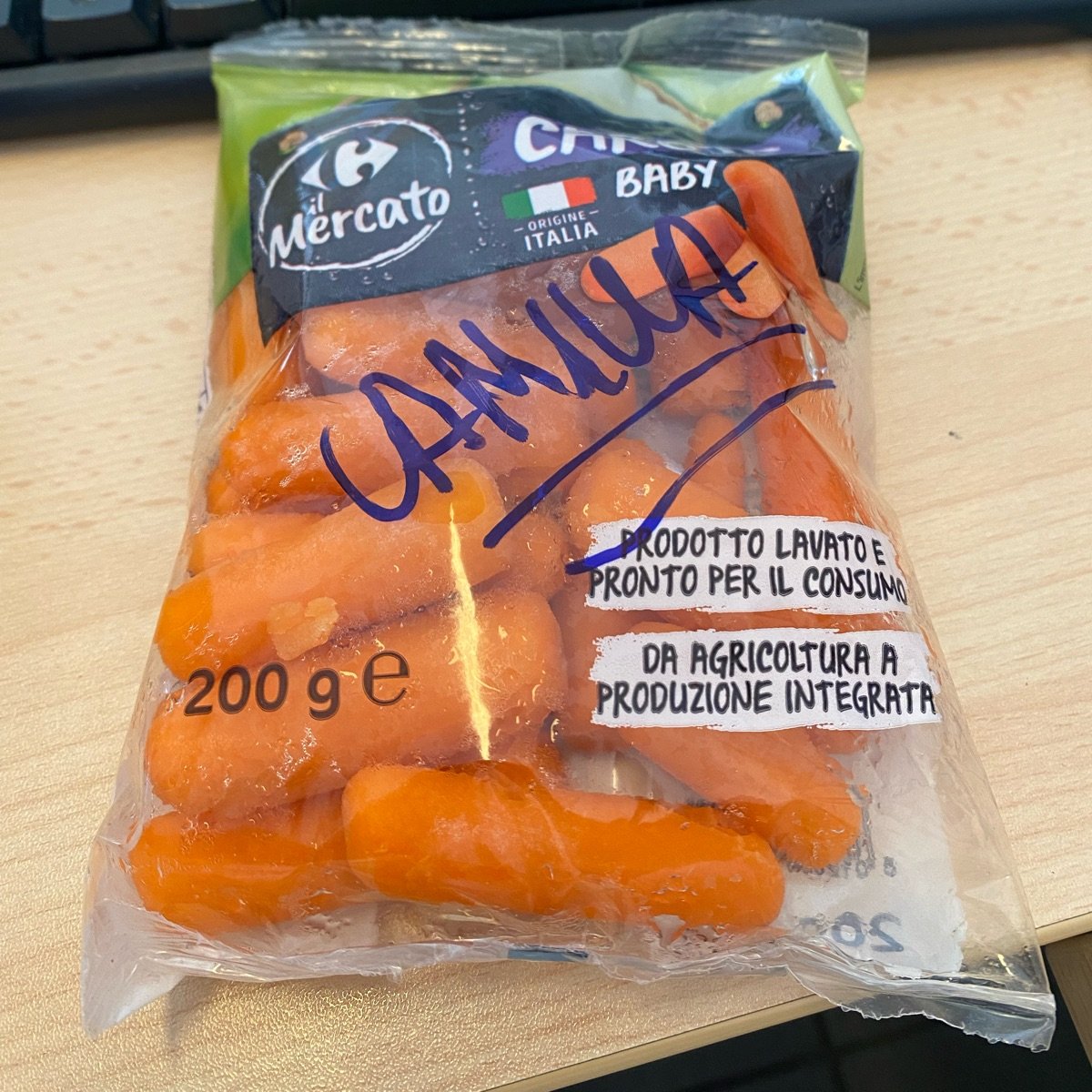 Carote baby from Il mercato carrefour - Vegan Product Reviews & Ratings ...