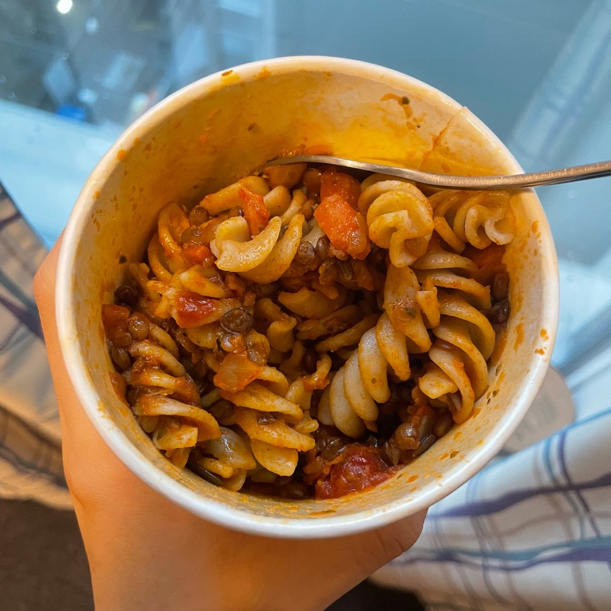 Vegan Lentil Ragu at Coco di Mama - Italian to go - Holborn, London ...