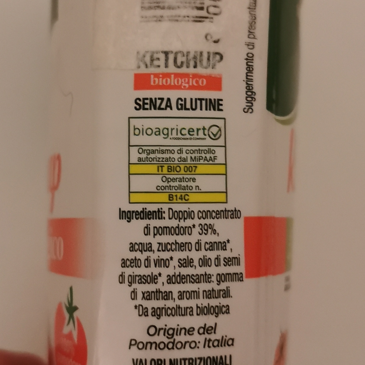 ketchup bio from Biffi - Vegan Product Reviews & Ratings | abillion