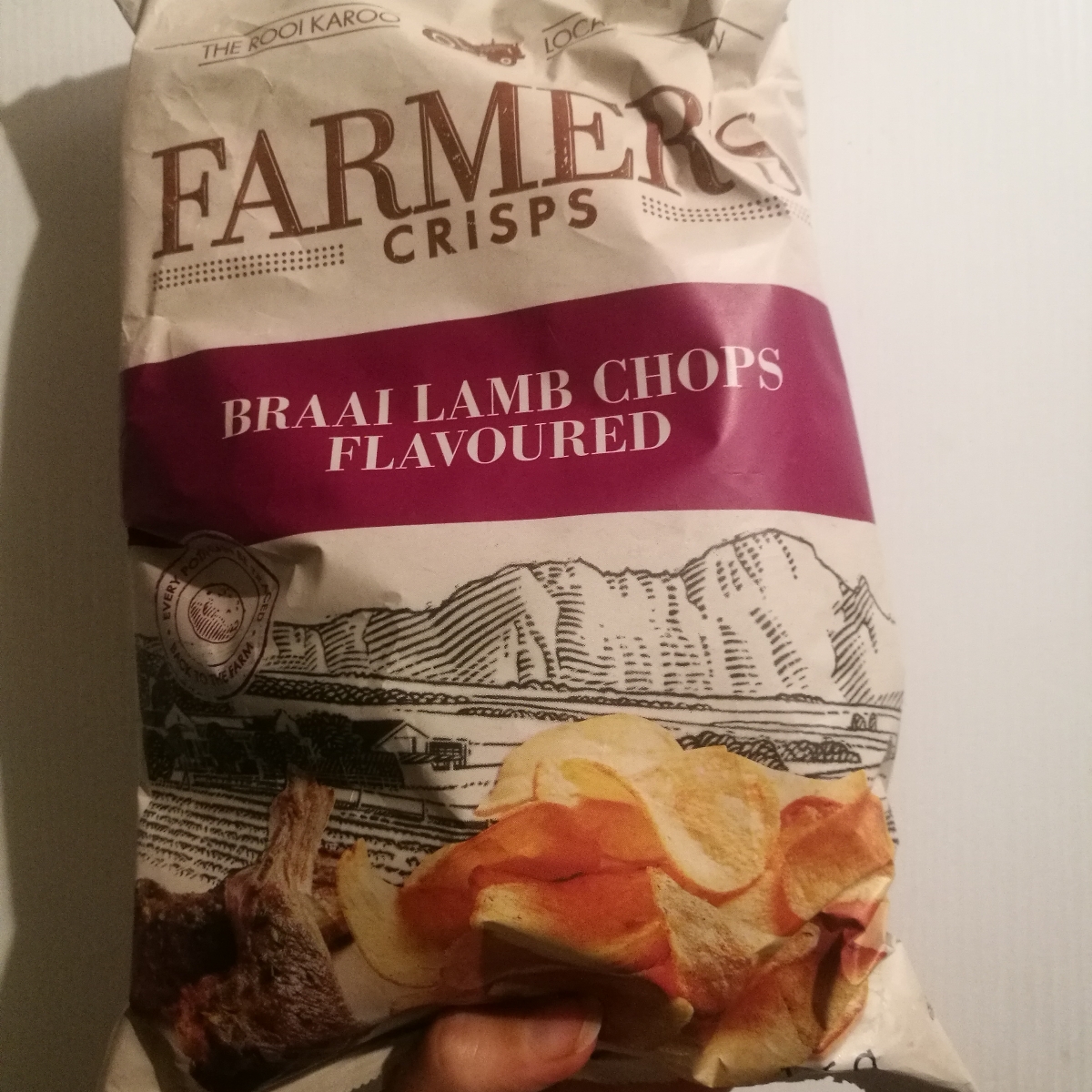 Farmer's crisps braai Lamb chops from Woolworths Food - Vegan Product ...