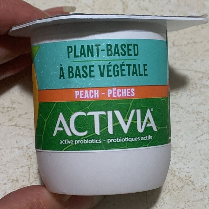 Activia Plant Based Peach Review | abillion