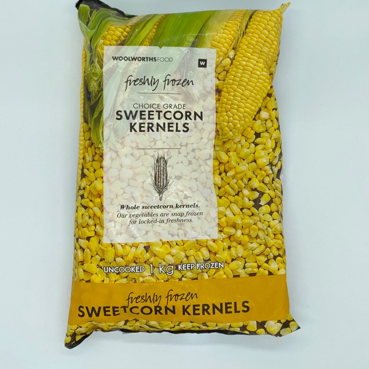 Freshly frozen Sweet Corn Kernels from Woolworths Food - Vegan Product ...