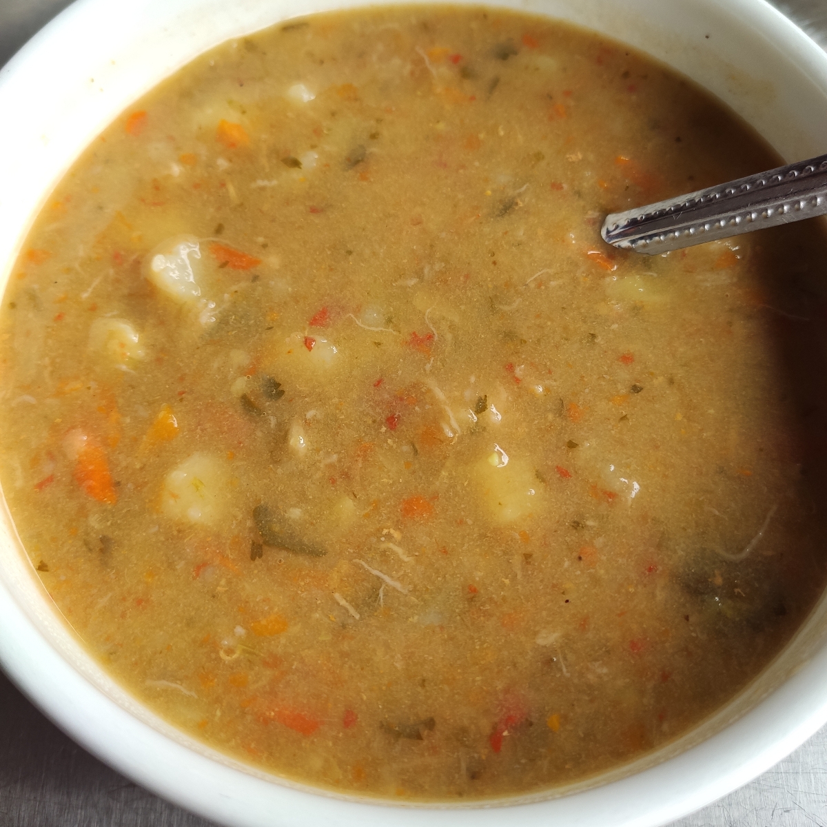 Sopa de Guineo at Panadería y Restaurante Milagros desayunos almuerzos ...