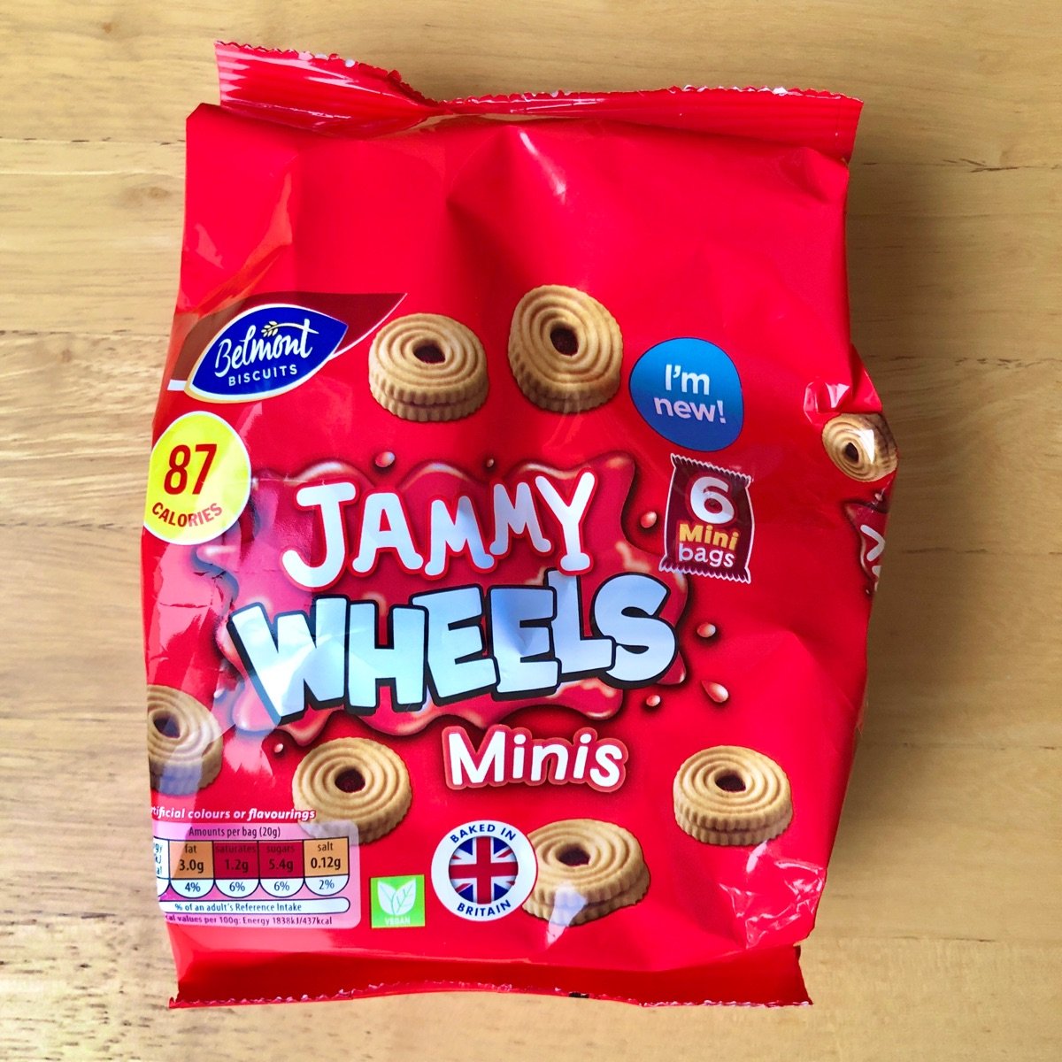Belmont Biscuits Jammy Wheels Minis Reviews | abillion