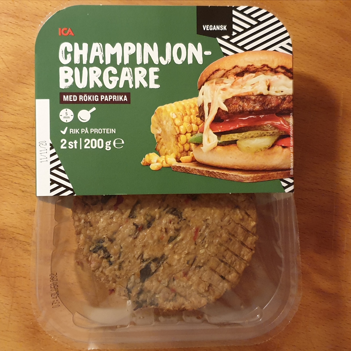 Champinjonburgare from Inca - Vegan Product Reviews & Ratings | abillion