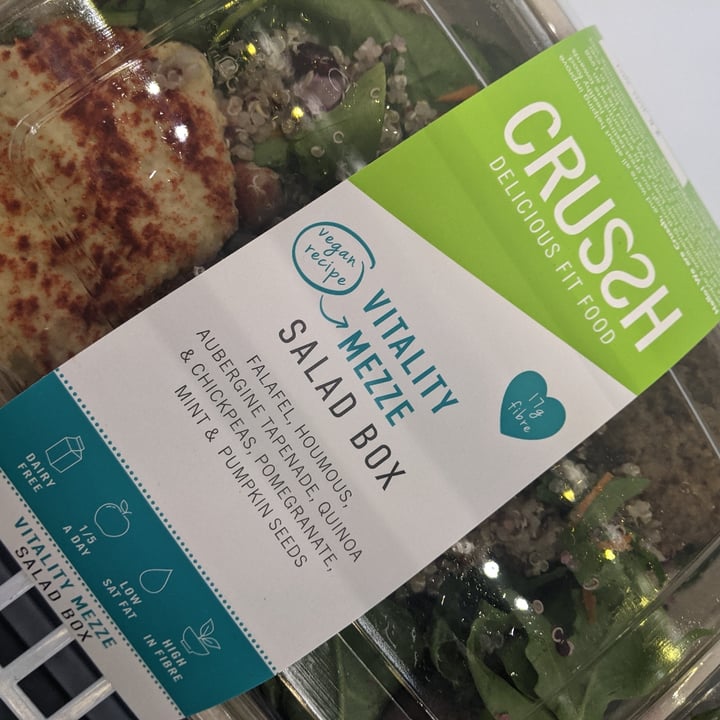 Crussh Vitality Mezze Salad Review | abillion