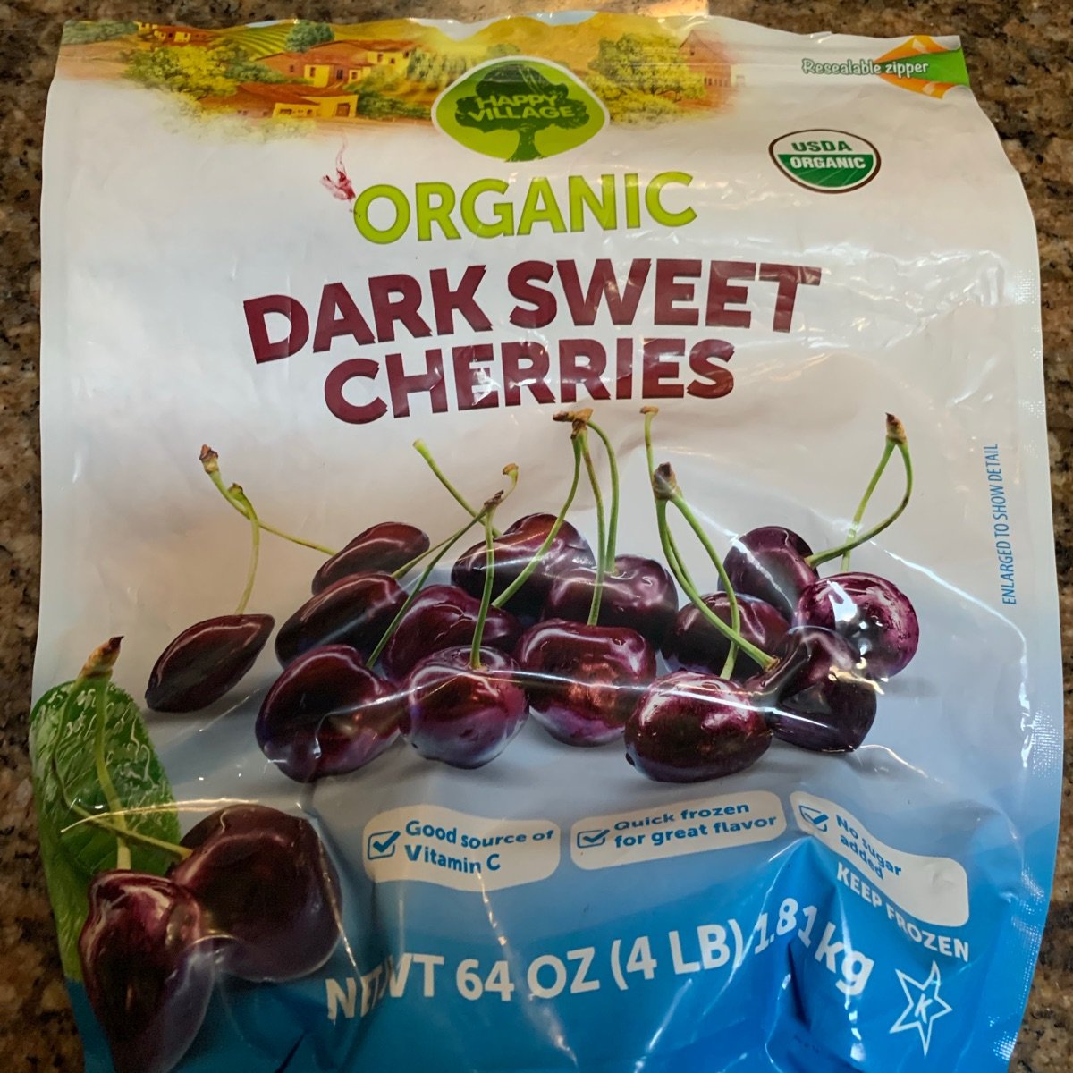 Organic Dark Cherries from Happy Village - Vegan Product Reviews ...