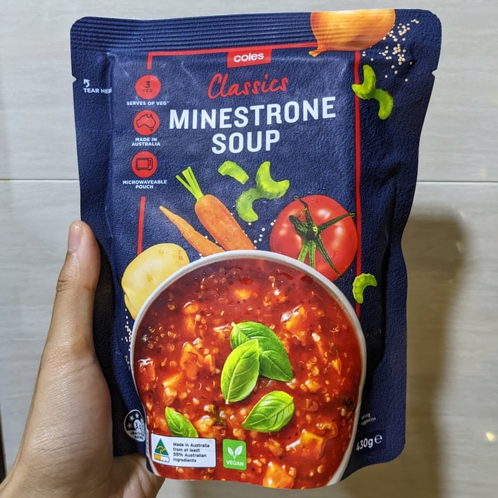 Coles minestrone Soup Review | abillion