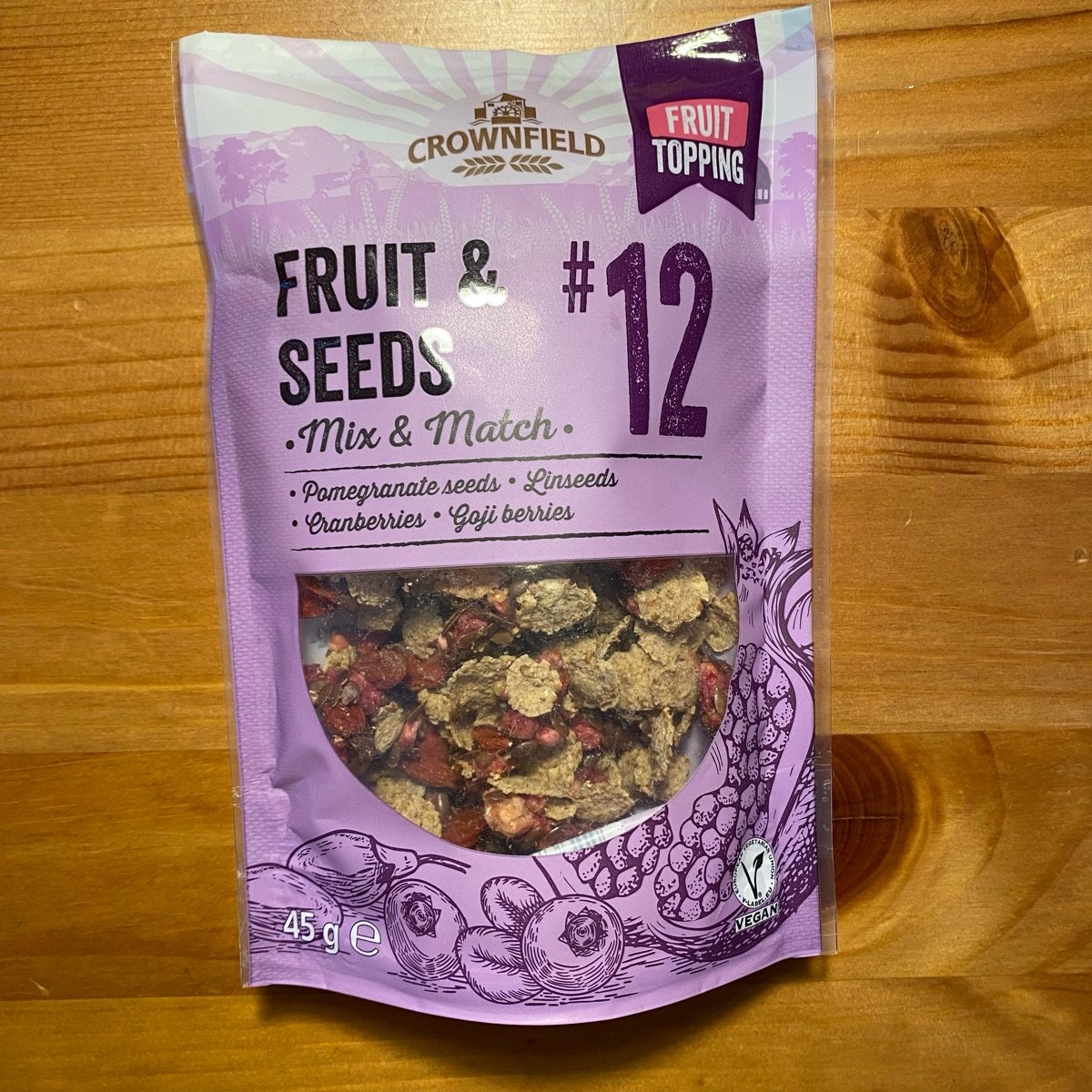 Fruit & Seeds from Crownfield - Vegan Product Reviews & Ratings | abillion