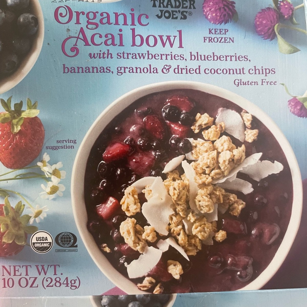 Organic açaí bowl from Trader Joe's - Vegan Product Reviews & Ratings ...