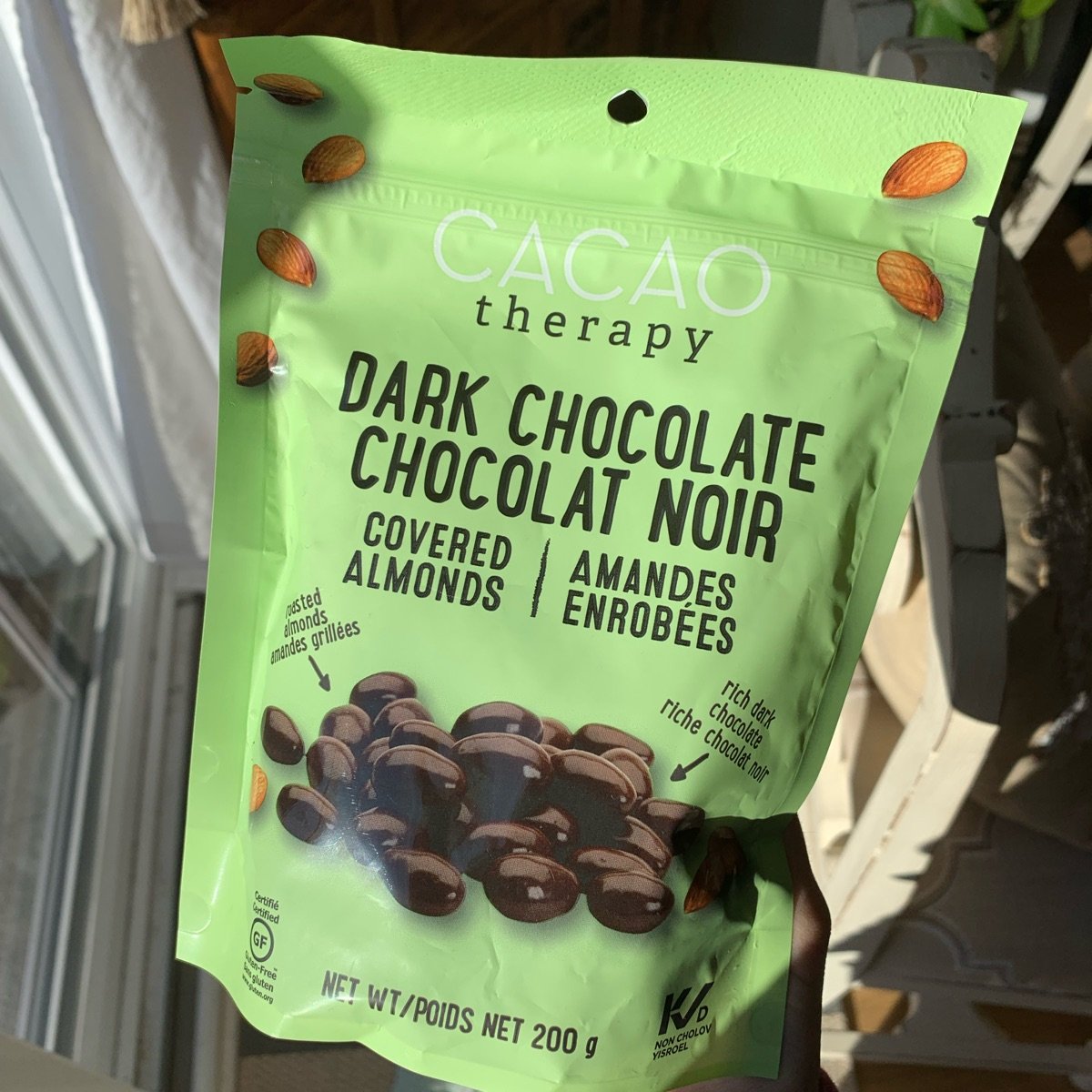 Dark Chocolate Covered Almonds from cacao therapy - Vegan Product ...