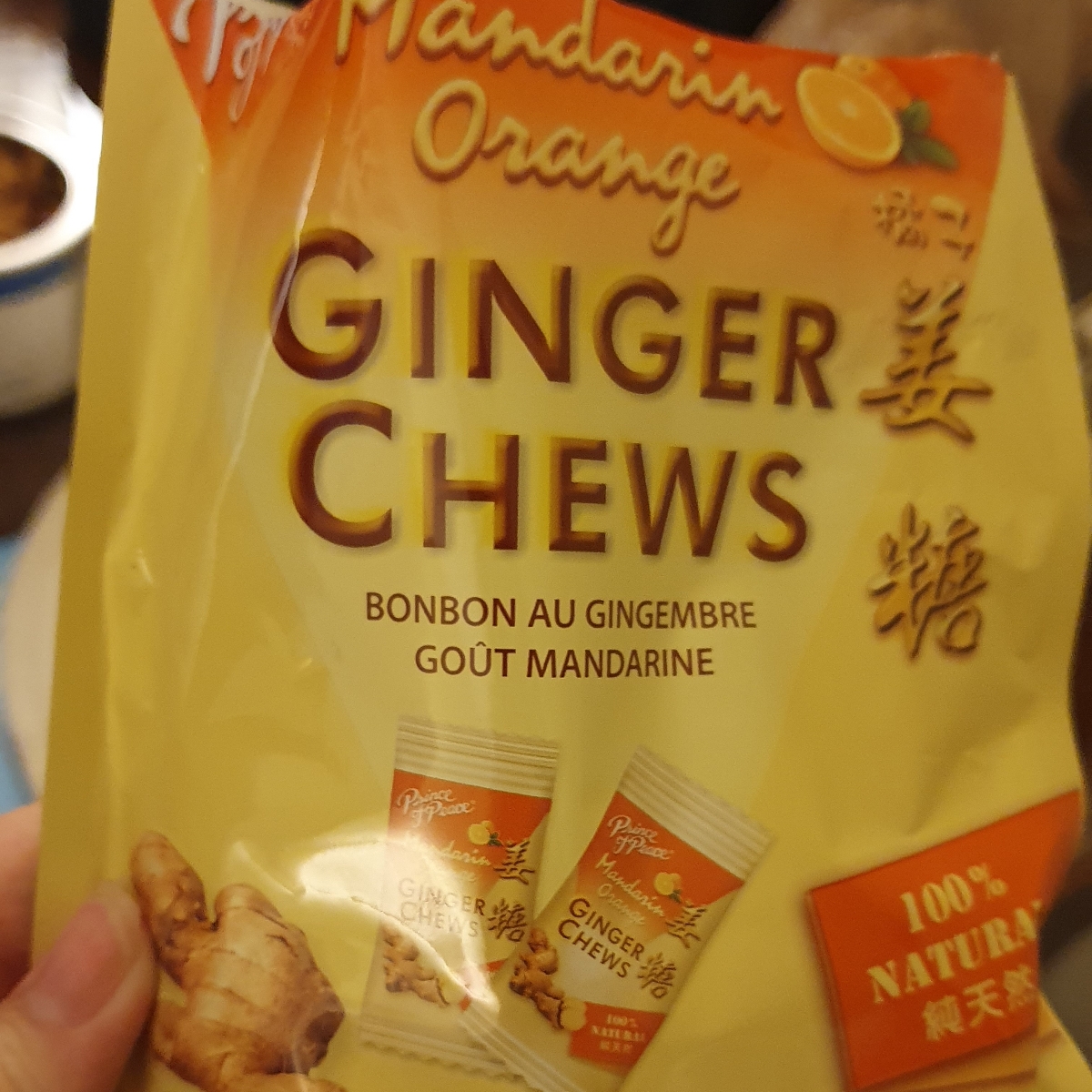 Mandarin Orange Ginger Chews from Prince of Peace - Vegan Product ...