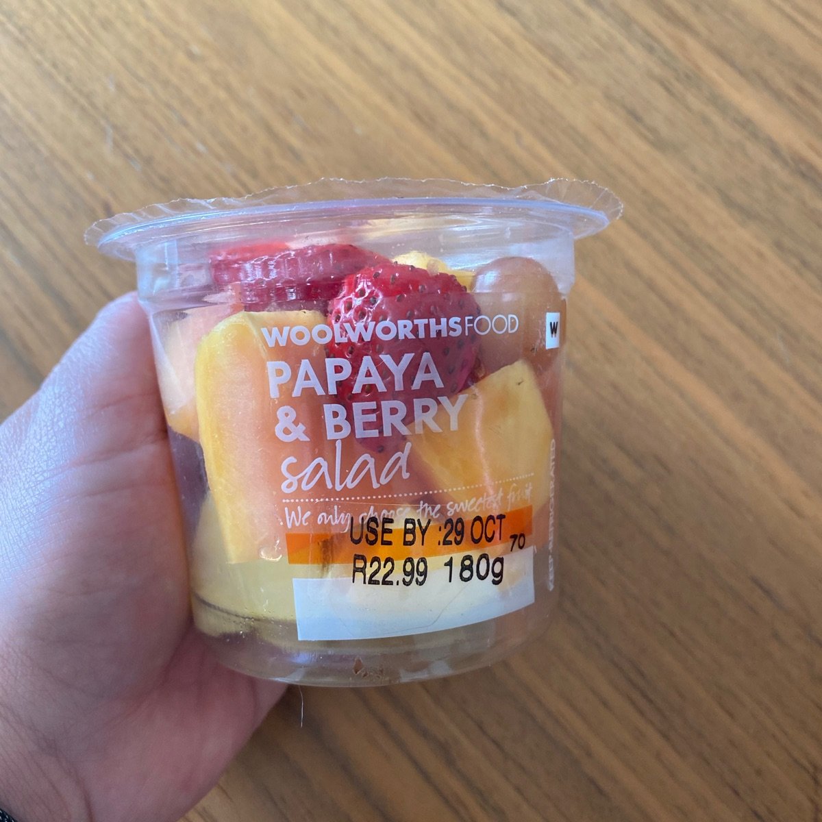 Papaya & Berry Salad from Woolworths Food - Vegan Product Reviews ...
