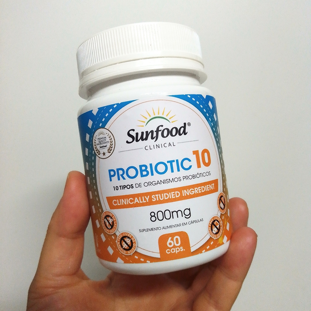 Probiotic 10 from Sunfood Clinical - Vegan Product Reviews & Ratings ...