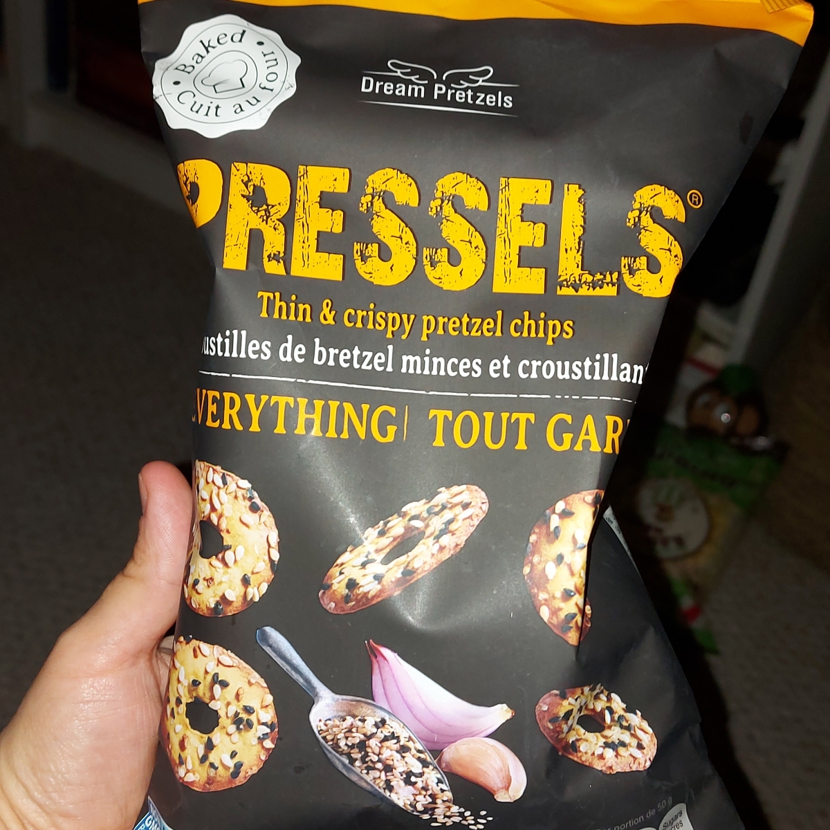 Thin & Crispy Pretzel Chips Everything from Pressels - Vegan Product ...