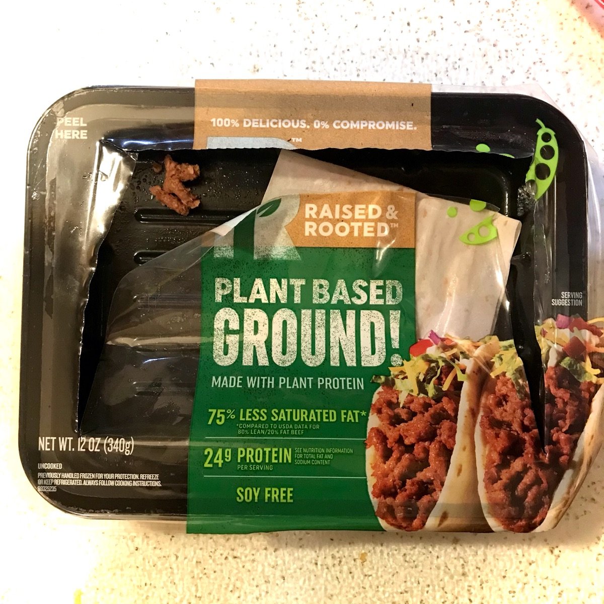 Plant Based Ground from Raised & Rooted - Vegan Product Reviews ...