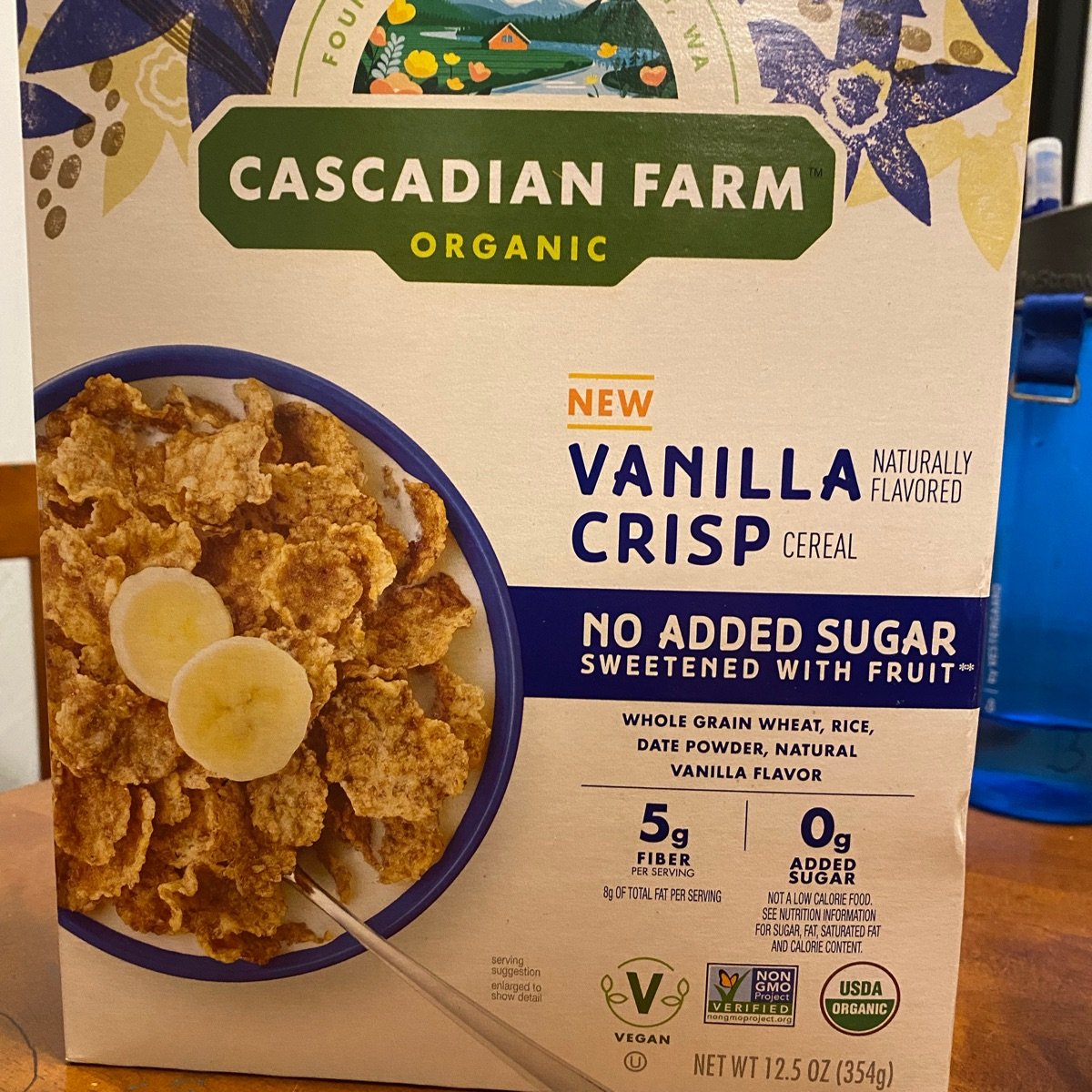 Vanilla crisp cereal from Cascadian Farm - Vegan Product Reviews ...