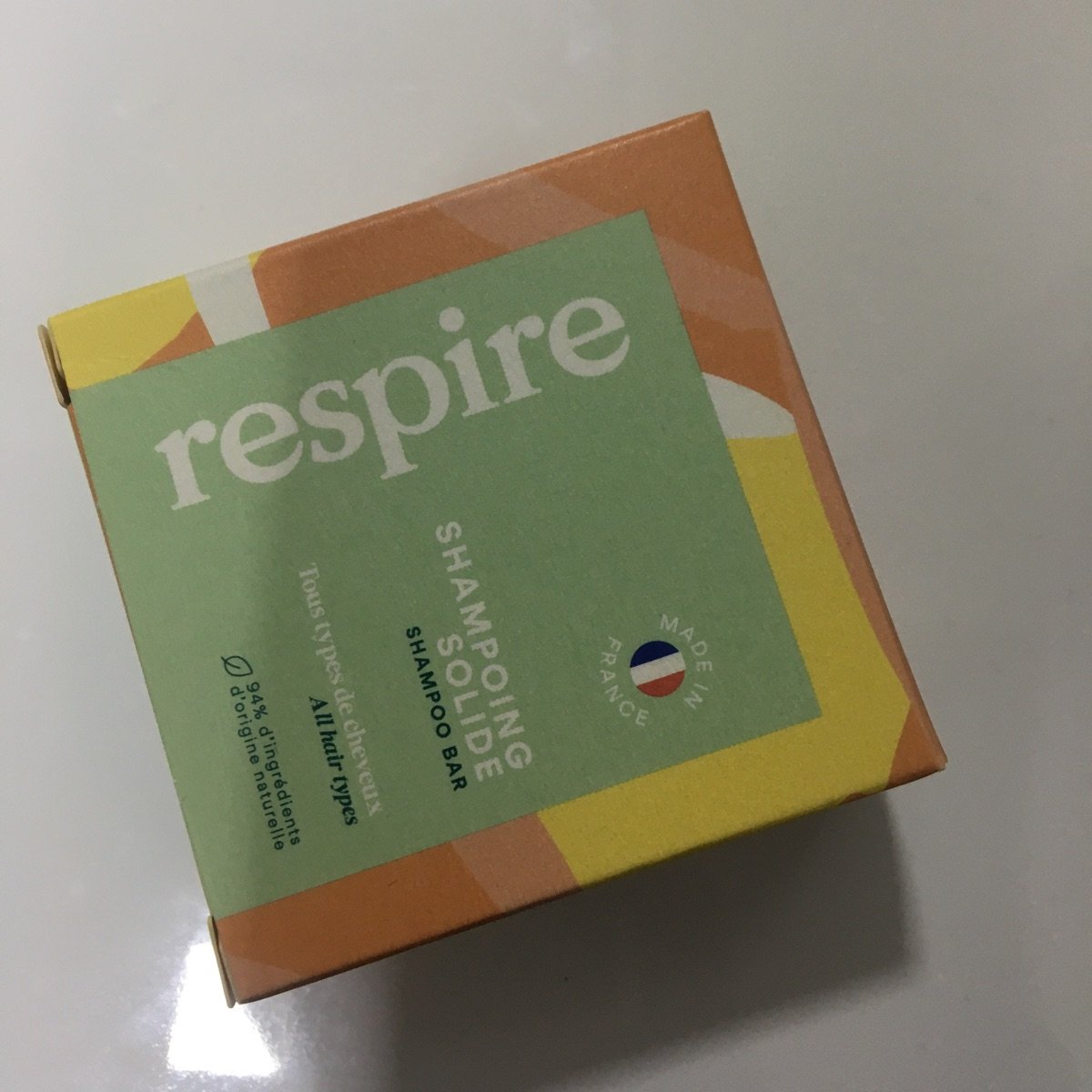 Champú sólido from Respire - Vegan Product Reviews & Ratings | abillion
