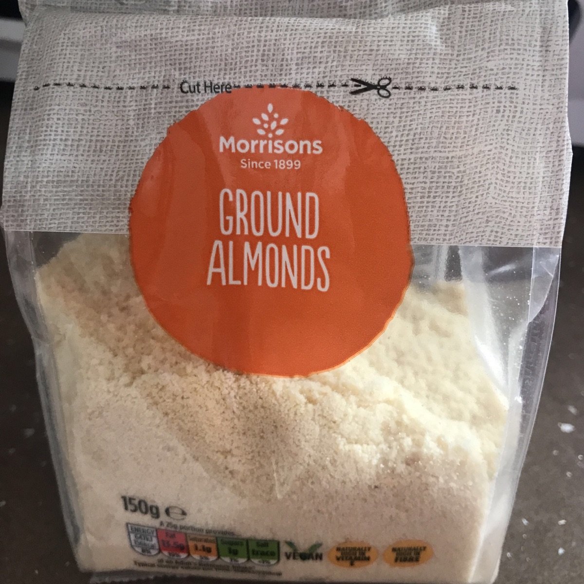 Ground almonds from Morrisons - Vegan Product Reviews & Ratings | abillion