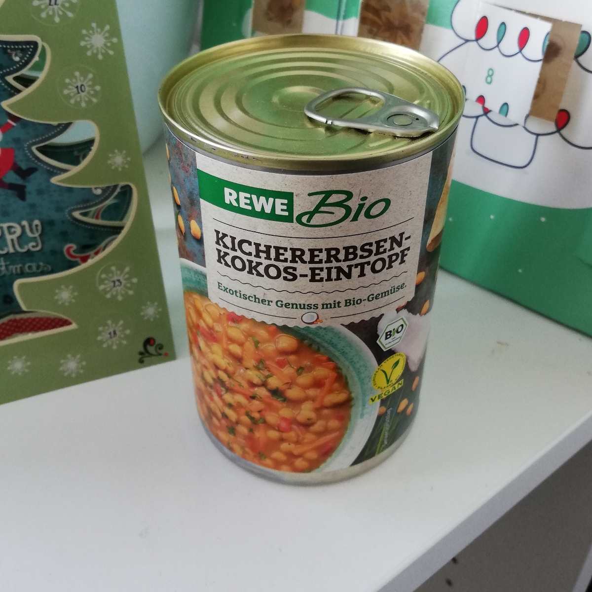 Kichererbsen-Kokos-Eintopf from Rewe Bio - Vegan Product Reviews ...