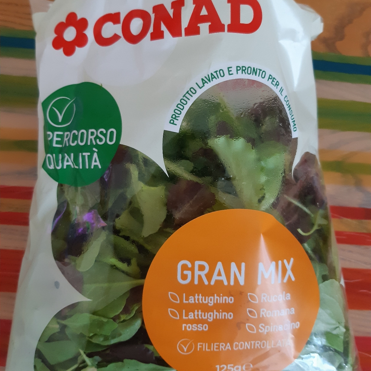 Gran Mix Insalata from Conad percorso qualità - Vegan Product Reviews ...