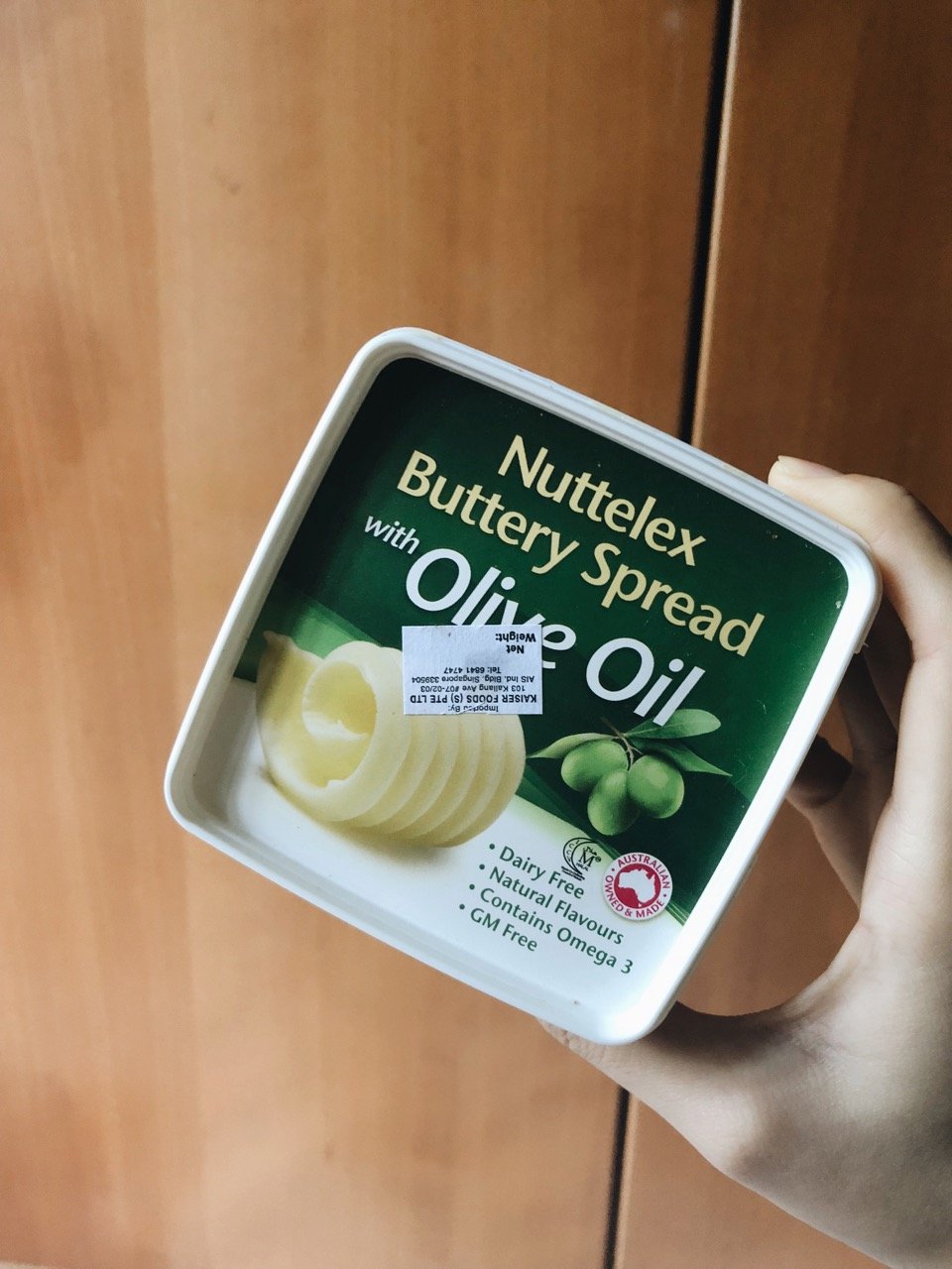 Nuttelex Buttery Spread with Olive Oil from Cold Storage - Vegan ...