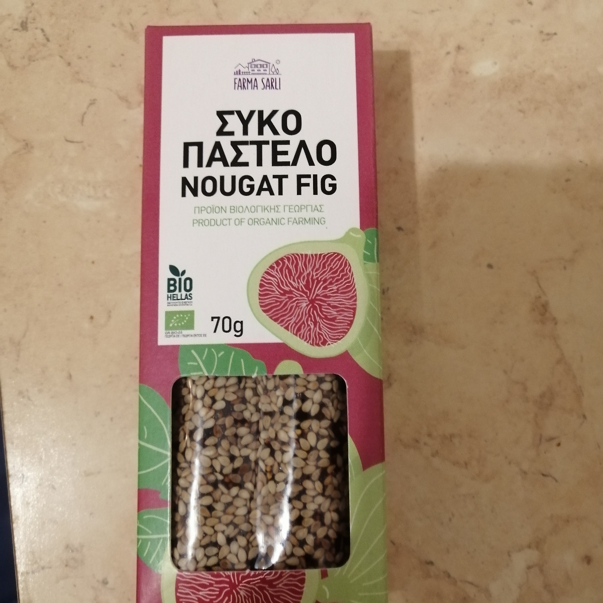 barretta Ai Fichi e sesamo from farma sarli - Vegan Product Reviews ...