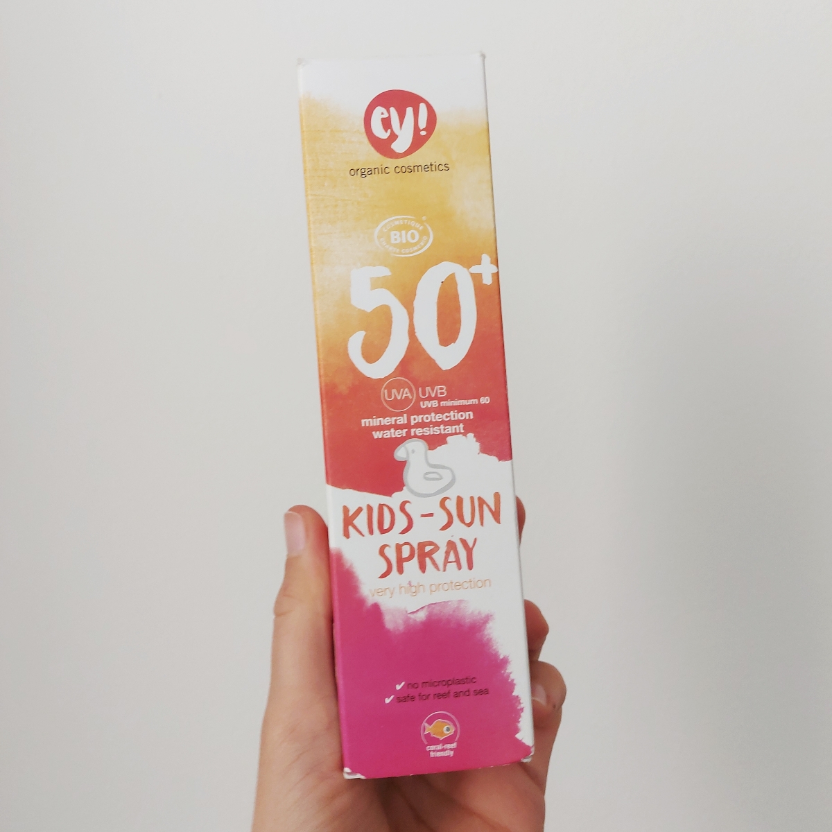 Kids sun spray from Ey! Organic Cosmetics - Vegan Product Reviews & Ratings | abillion