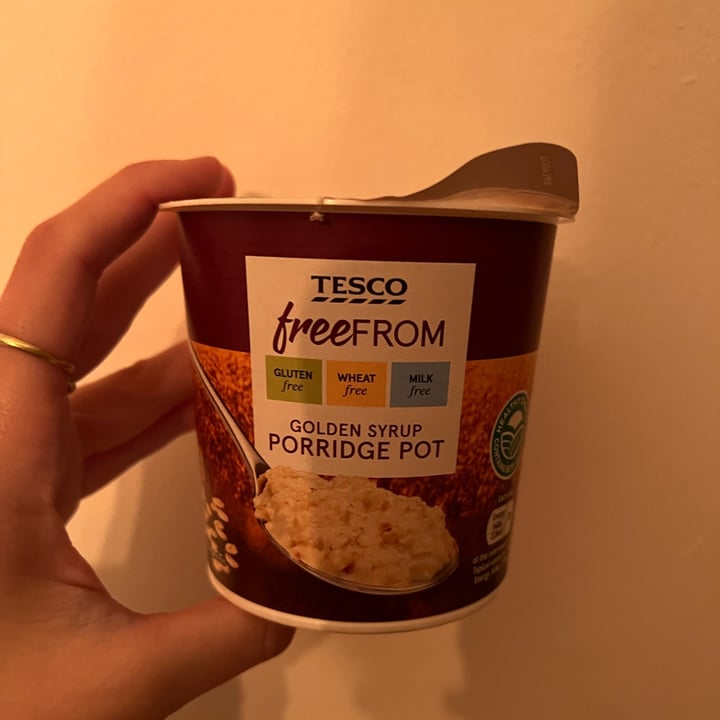 Tesco Golden Syrup Porridge Pot Review | abillion