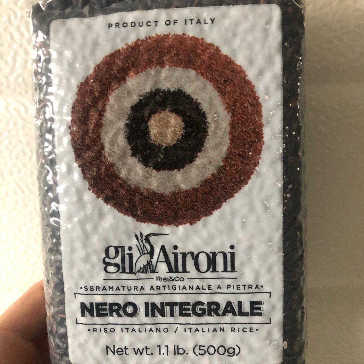 Riso nero integrale from Gli aironi risi&co - Vegan Product Reviews ...