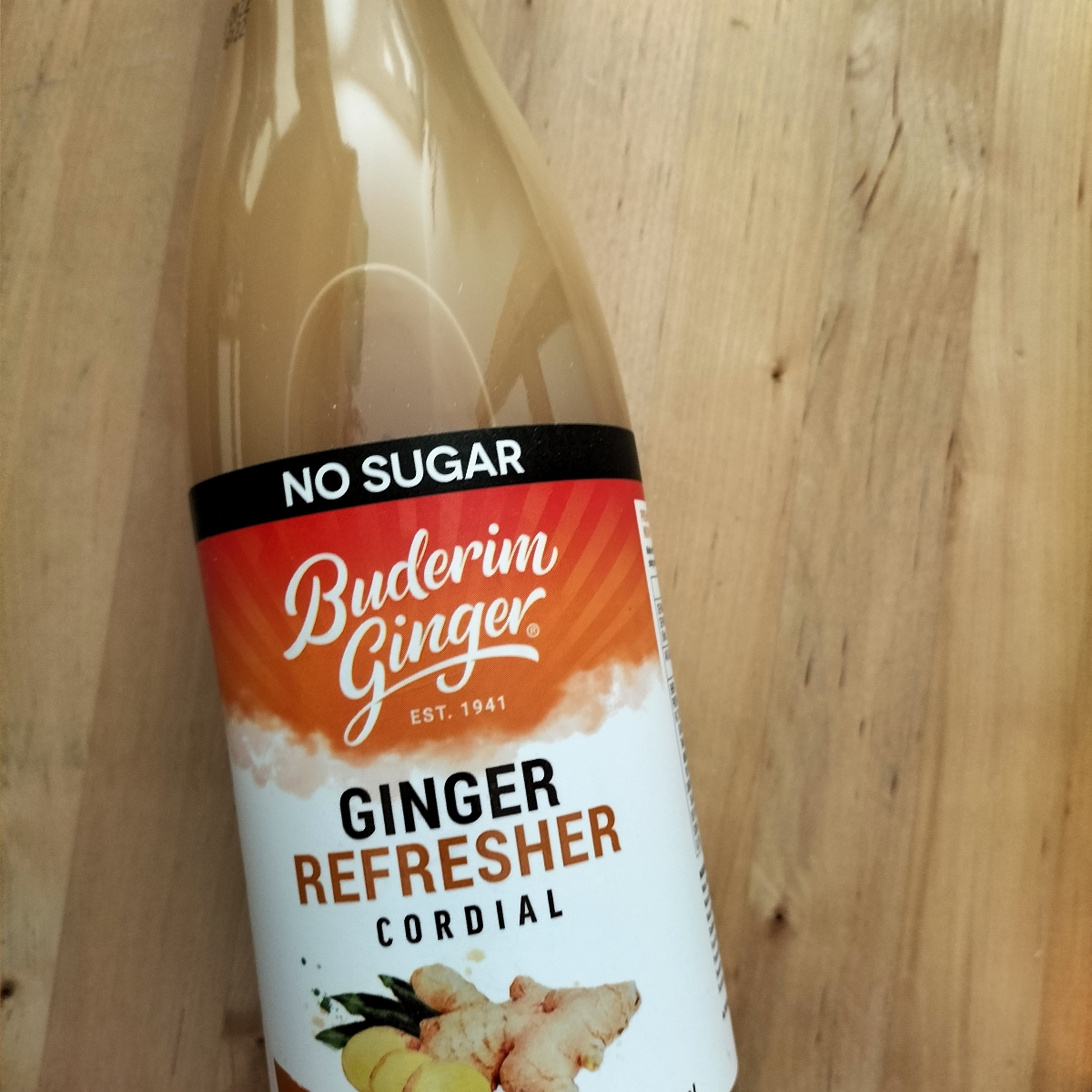 Ginger Refresher Cordial from Buderim Ginger - Vegan Product Reviews ...